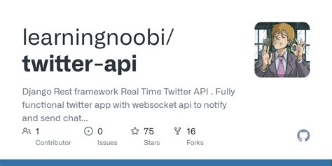 Github Learningnoobitwitter Api Django Rest Framework Real Time Twitter Api Fully