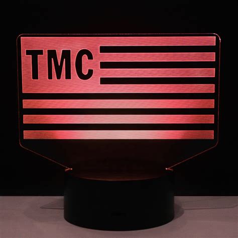 Nipsey Hussle Tmc The Marathon Continues Flag Led Lamp Etsy