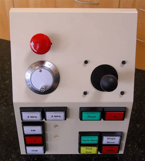 CNC Lathe Control Panel