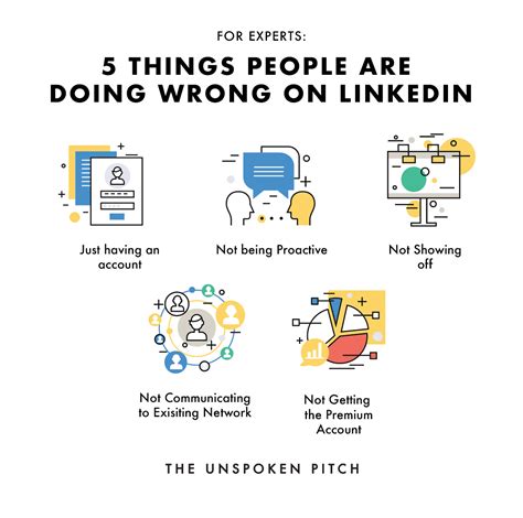 5 Things People Are Doing Wrong On Linkedin The Unspoken Pitch