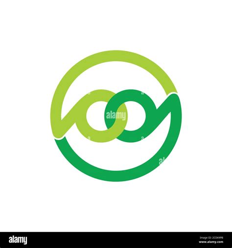 Abstract Link Chain Overlap Logo Vector Stock Vector Image And Art Alamy