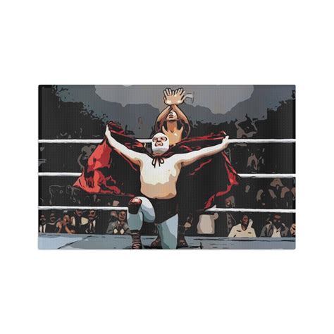 Soft Tea Towel Painting Of ~nacho Libre ~ Eagle Powers Etsy