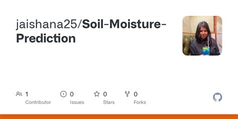 GitHub Jaishana Soil Moisture Prediction