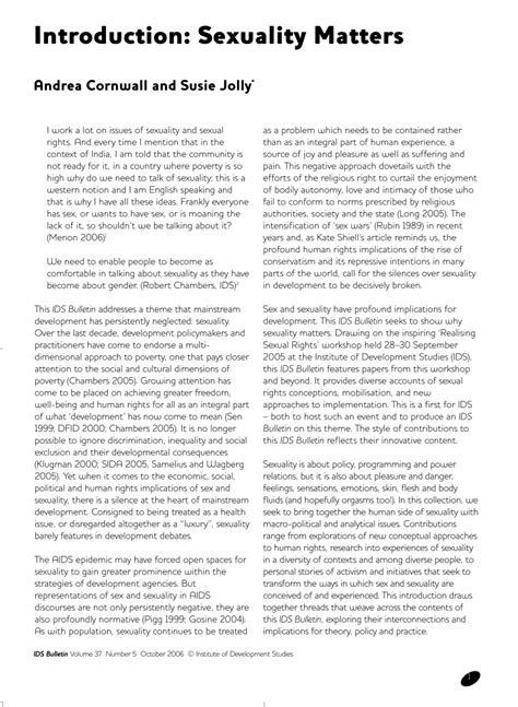 PDF Introduction Sexuality Matters