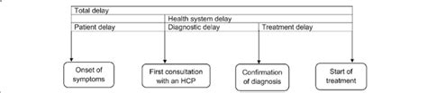 conceptual framework on definitions of delay before treatment