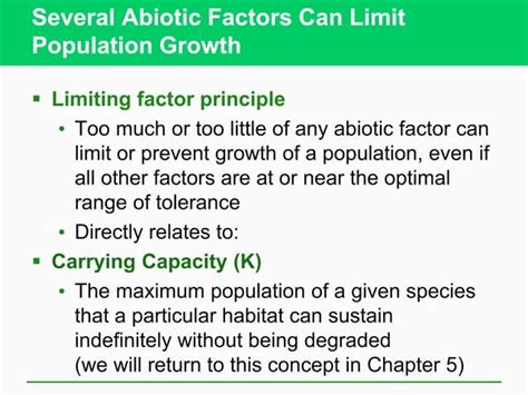 Ekosistem Limiting Factors Ppt Environment Science