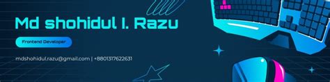Md Shohidul Islam Razu Frontend Developer React Enthusiast With