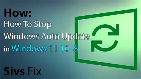 How To Stop Windows Update From Automatically Restarting Computer