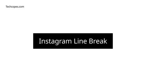 Instagram Line Break Generator Copy And Paste
