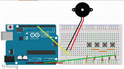 How To Make Musical Keyboard Using Arduino 5 Steps With Pictures Instructables
