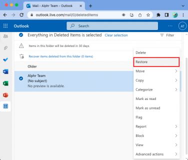 How To Recover Deleted Emails In Outlook