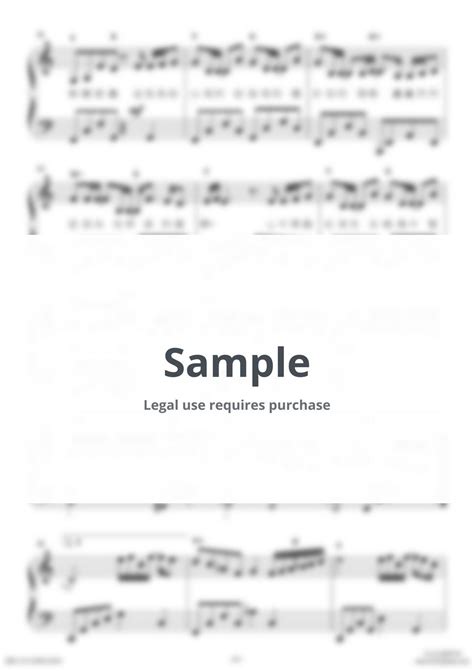 喻岱 王禹會長 關於你的情歌 鋼琴獨奏譜附歌詞 和弦 原調彈奏版 內含g及c大調兩種版本 Sheets By Pichia