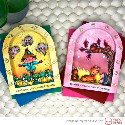 Light Up Fall Cards With Chibitronics And Magengo Designs Chibitronics