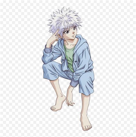 15 Killua Zoldyck Images Image Abyss Foot Hunter X Hunter Pngkillua