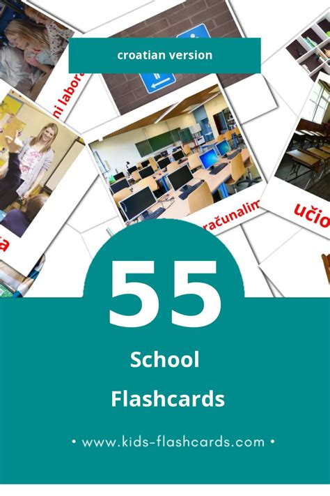 55 Free Croatian School Flashcards Pdf