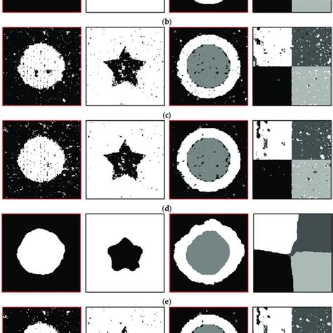 The Results Of Texture Image Segmentation Using Gmm Hmt And Lmm Hmt