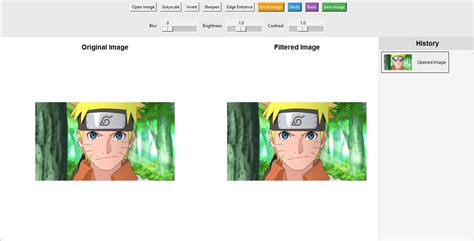 Image Filtering App Using Tkinter In Python With Source Code