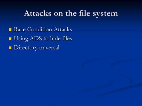 Ppt File System Security Powerpoint Presentation Free Download Id650665