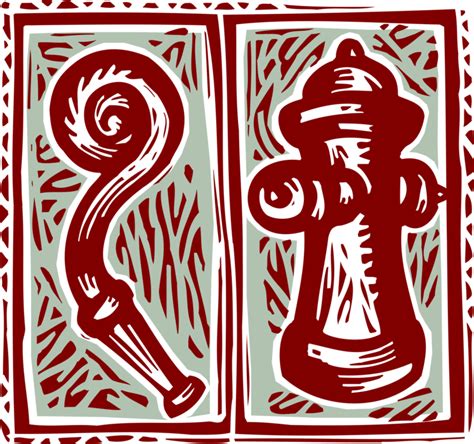 Download Vector Illustration Of Fire Hydrant And Hose Connect