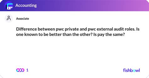 Difference Between Pwc Private And Pwc External Au Fishbowl