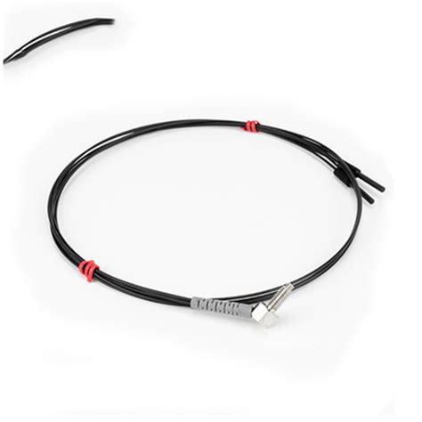 M4 Elbow 90 Degree Diffuse Fiber Optic Sensor Amplifier Trunpoo