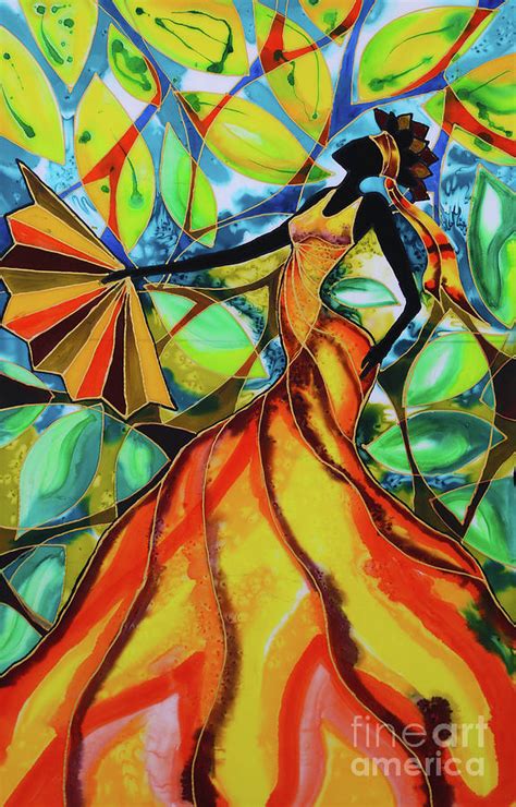 Elaine On Caye Caulker Painting By Lee Vanderwalker Fine Art America