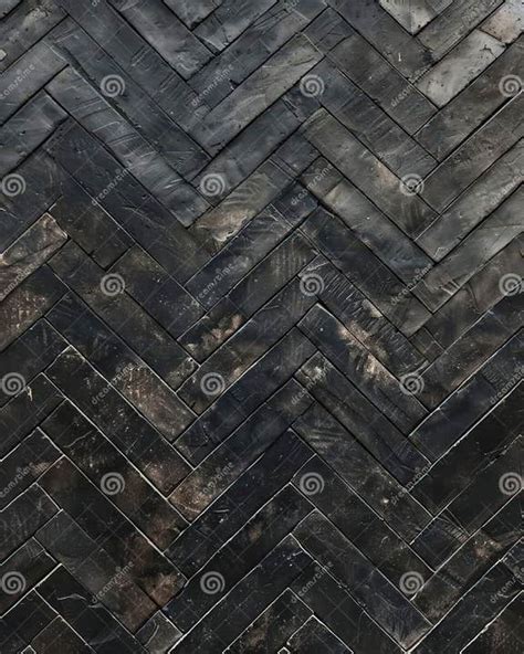 Photo Of Bold Herringbone Pattern Texture With Sharp Contrasting Lines