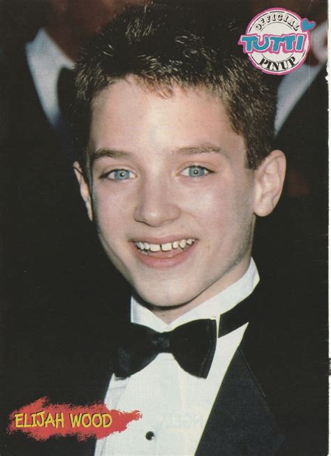 Elijah Wood Jonathan Angel Teen Magazine Pinup Clipping Vintage Tutti Frutti Pix Teen Stars