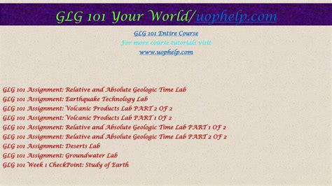 ppt glg 101 your world powerpoint presentation free