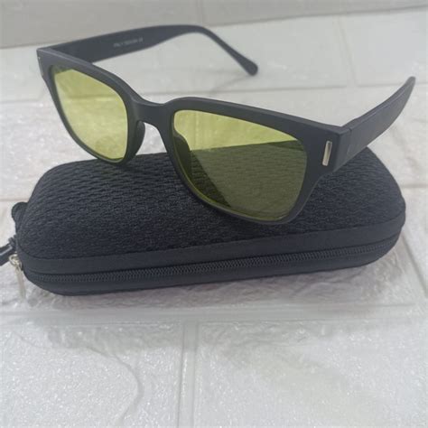 Jual Kacamata Night Vision Lensa Kuning Normal Atau Minus Bluecromic