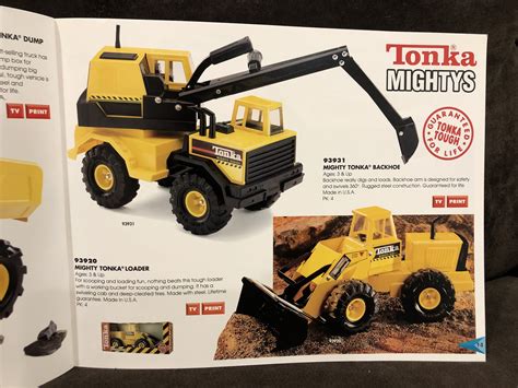 1992 Hasbro Is Tonka Toy Fair Catalog Parry Game Preserve