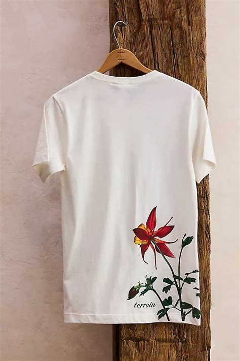 Terrain Floral Cotton Tee Terrain
