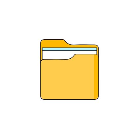 Premium Vector Folders With Documents Folders Icons Vector Illustration Apple Macbook