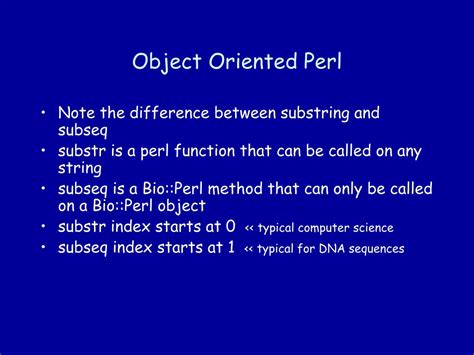 Ppt Object Oriented Perl Powerpoint Presentation Free Download Id