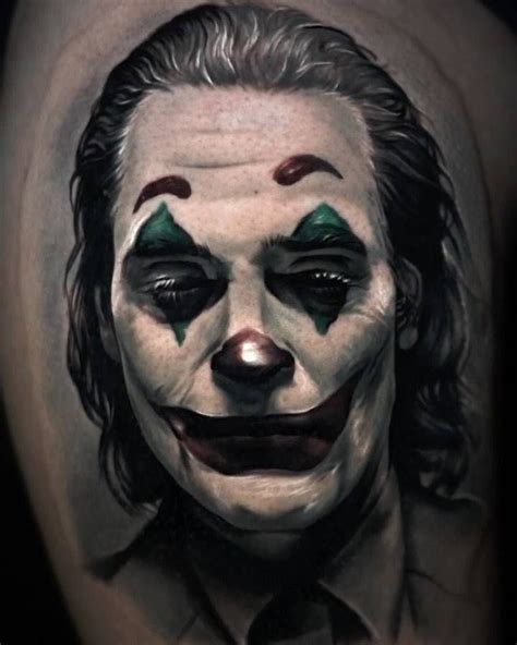 The Best Tattoos With Joaquin Phoenixs Joker Inkppl Tatuagem Do