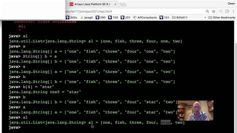 arrays.aslist method - YouTube