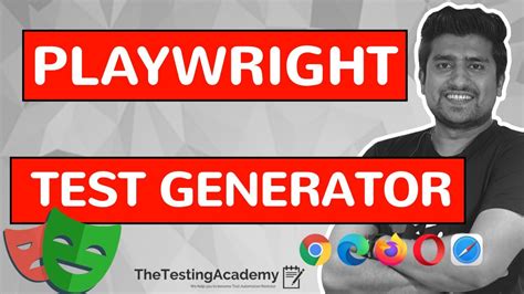 automatically generate test case in playwright with test generator