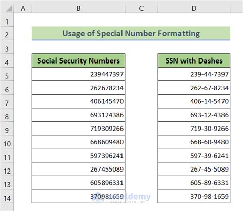 How To Add Dashes To SSN In Excel Methods ExcelDemy