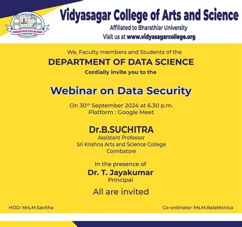 Thank You Vidyasagar College For Giving An Opportunity To Serve As An