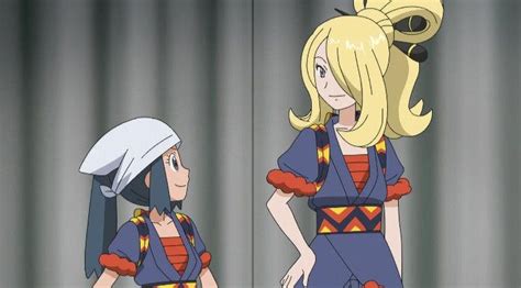 Dawn X Cynthia Girlpowershipping By Blue Leader97 On Deviantart