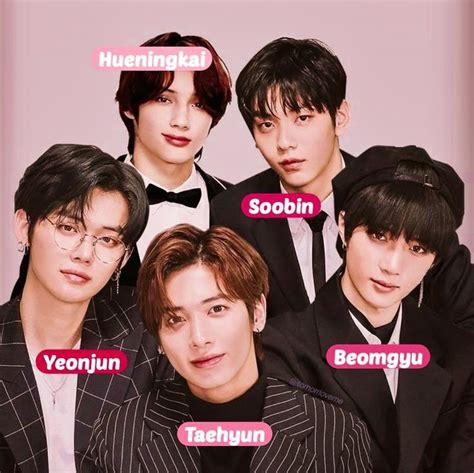 Txt Group Photo With Names Nel 2025