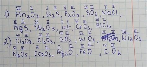 1 Визначити валентність елементів у сполуках Mn2o7 H2s P2o5 So3