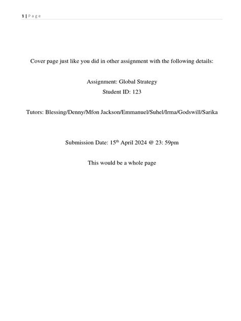 Detailed Assignment Guide February 2024 Download Free Pdf