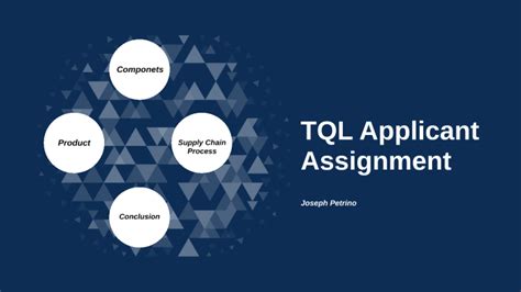 Tql Applicant Assignment Joseph Petrino By Joseph Petrino On Prezi