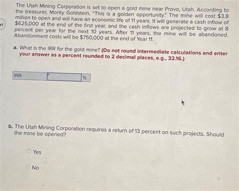 solved the utah mining corporation is set to open a gold
