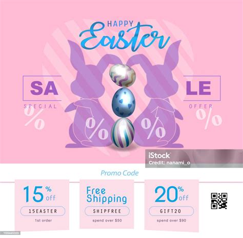 리본 리본 부활절 달걀 및 프로 모션 Qr 코드와 할인 바우처 템플릿의 컬렉션입니다 3차원 형태에 대한 스톡 벡터 아트 및 기타 이미지 3차원 형태 Qr코드 검색