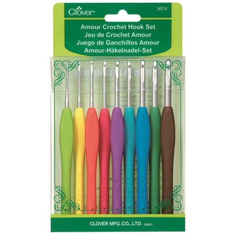 Clover Amour Crochet Hook Sets Trendy Trims