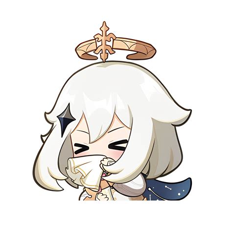 𖦹 ִ ۫ ⭒ Paimon Chibi Chibi Characters Emoji