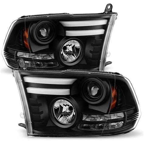Akkon Led Projector Headlights For 2013 2018 Dodge Ram 150025003500