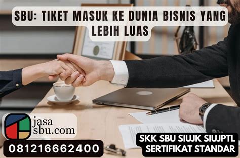 Klasifikasi SBU Konstruksi Jasa Pembuatan SBU SIUJK SMK NIB ISO SKK